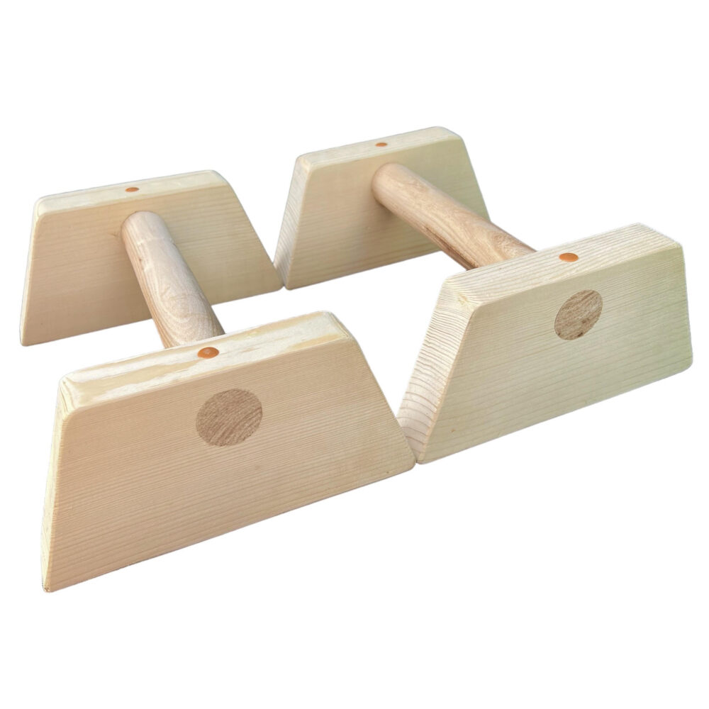 Gymnastics wood parallettes - All About Gymnastics
